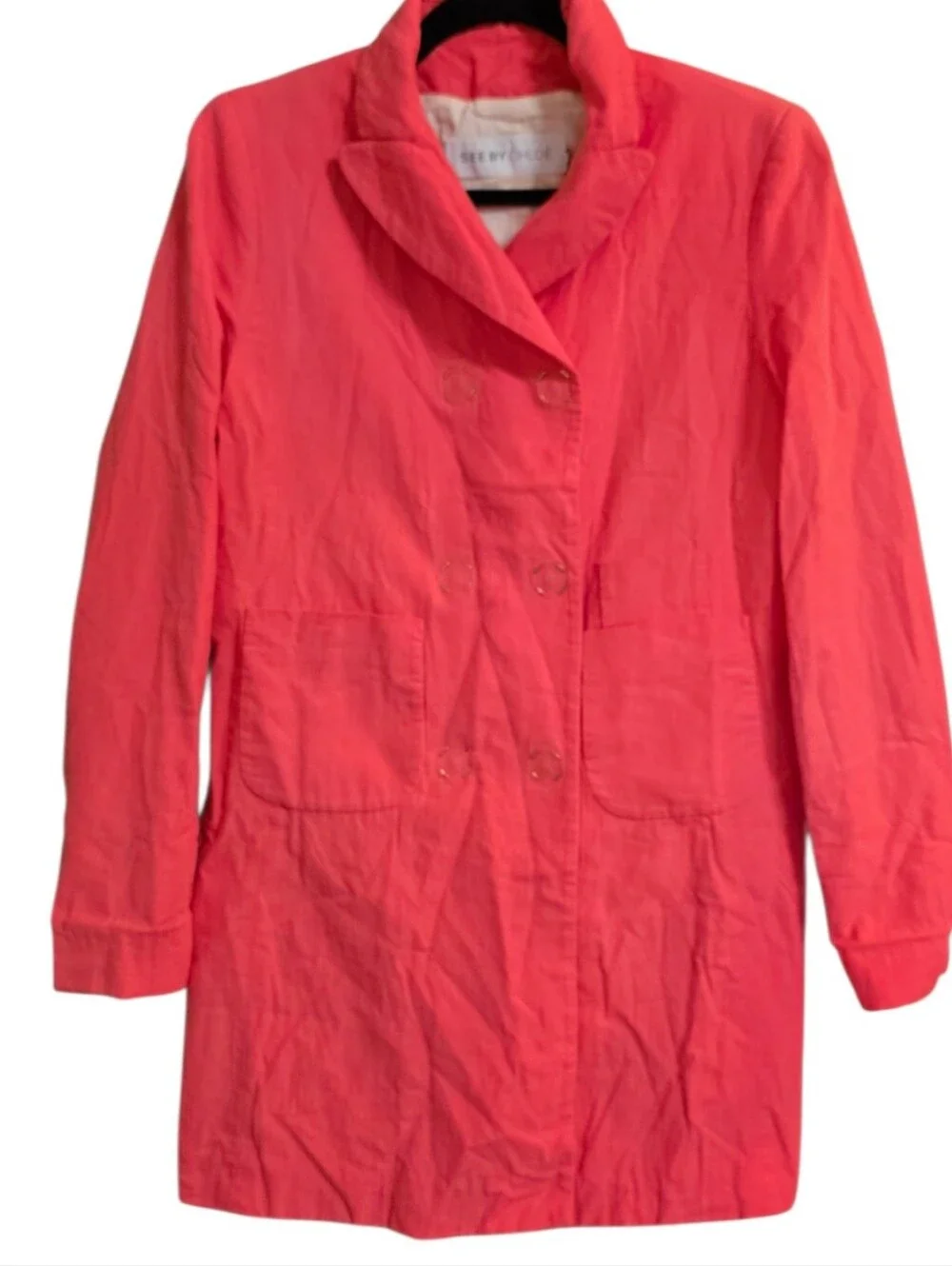See By Chloe | Jackets & Coats | See By Chloe Vintage Snap Feont ...